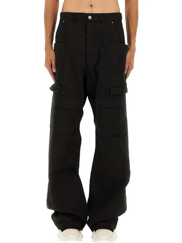 Rick Owens Stefan Cargo Pants - Black