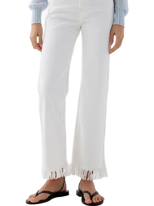 SCALPERS Rivet Shell Denim Pant - Offwhite