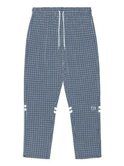 SERGIO TACCHINI Dallas Houndstooth Track Pant - Maritime Blue