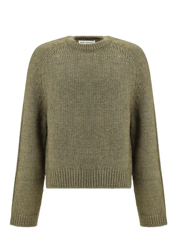Our Legacy True Crew Neck Knitwear - Green