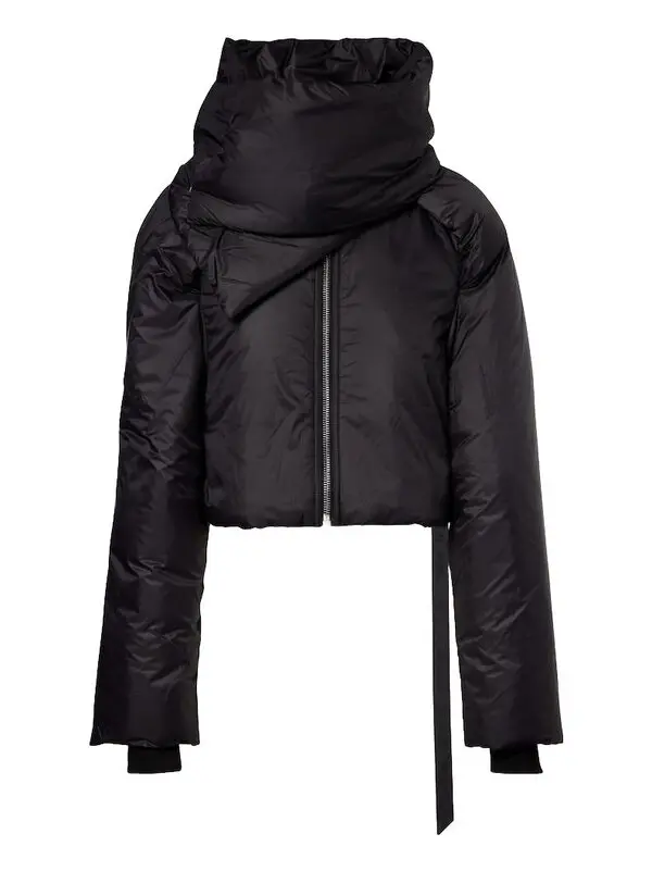 Rick Owens Convertible Puffer Jacket - Black