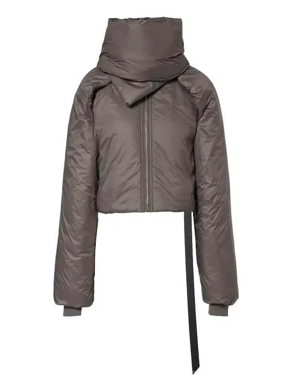 Rick Owens Convertible Puffer Jacket - Brown