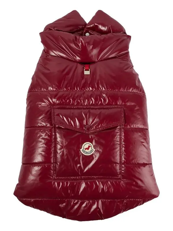 Moncler Poldo Dog Couture Dog Coat - Red