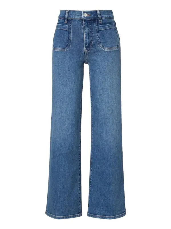 FRAME Le Slim Palazzo Wide-leg Jeans - Blue