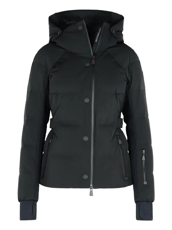 Moncler Guyane Polyamide Blend Down Jacket - Black