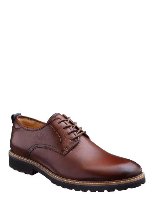 Samuel Hubbard Featherlight Founder Oxford - Brown Tumbled Leather