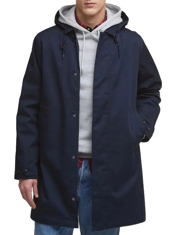 Barbour Lorig Waterproof Raincoat - Navy
