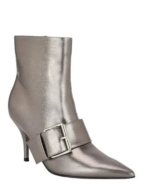 Nine West Colin Pointed Toe Bootie - Pewter