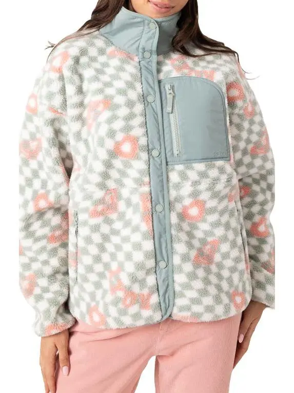 Roxy Axel Fleece Jacket - Cross Your