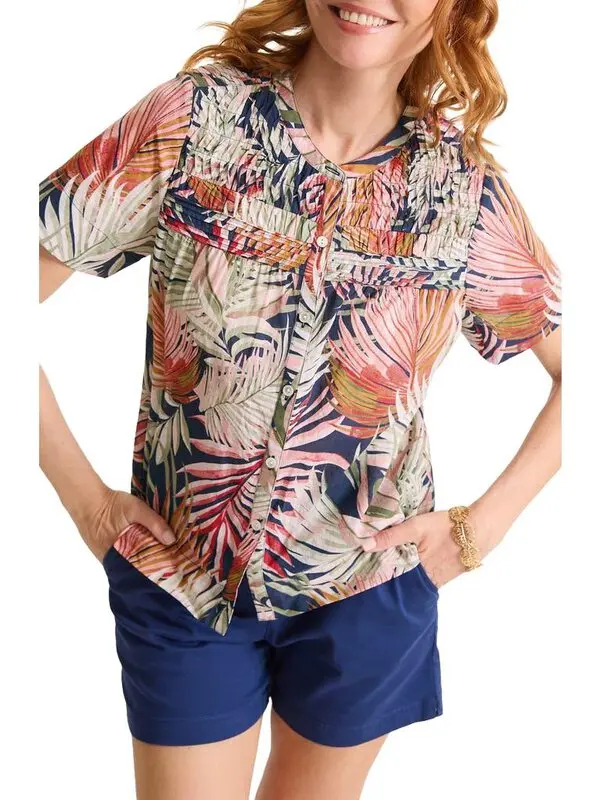 Tommy Bahama Palm Canyon Printed Shirt - Coastline
