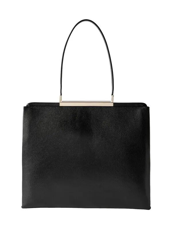 TOM FORD Leather Shoulder Bag - Black