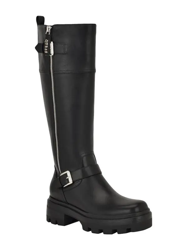 Guess Lynnie Knee High Boots - Black