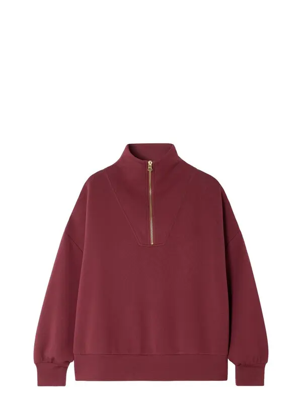 Varley Hawley Doublesoft Sweatshirt - Burgundy