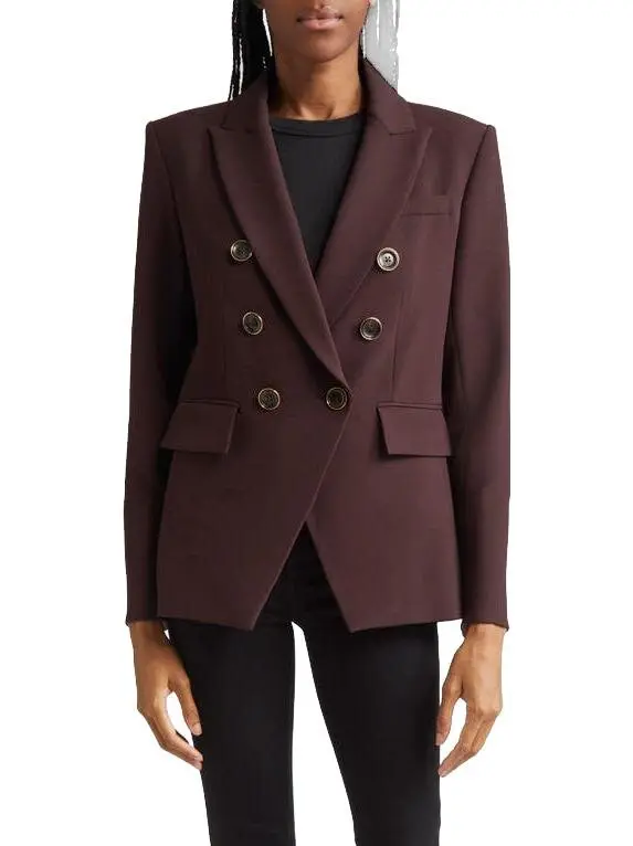 Veronica Beard Miller Dickey Jacket - Dark Currant