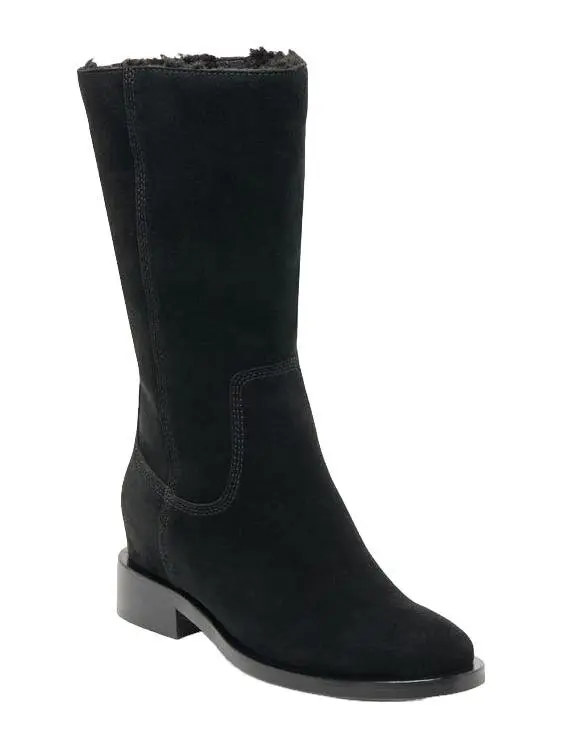 Dolce Vita Kedra H2o Waterproof Boots - Onyx Suede H2o