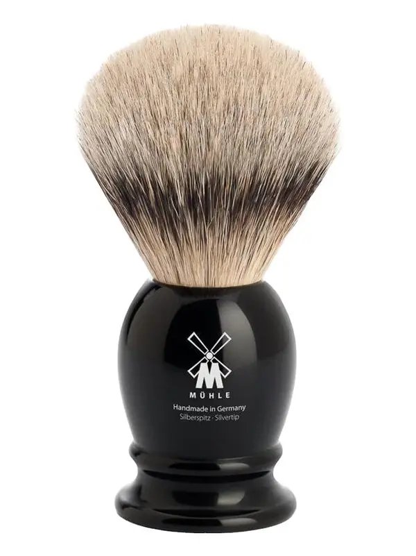 MÜHLE Classic Silvertip Badger Shaving Brush - Black