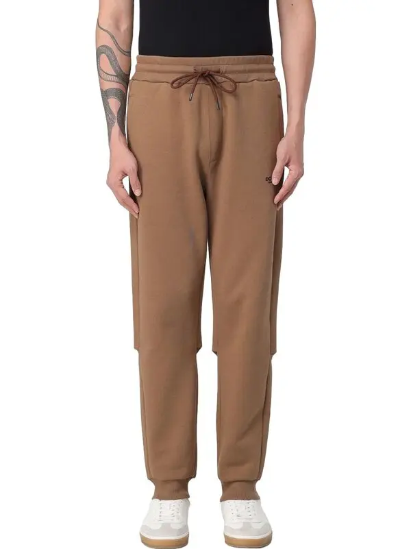 DONDUP Straight Leg Trousers - Camel