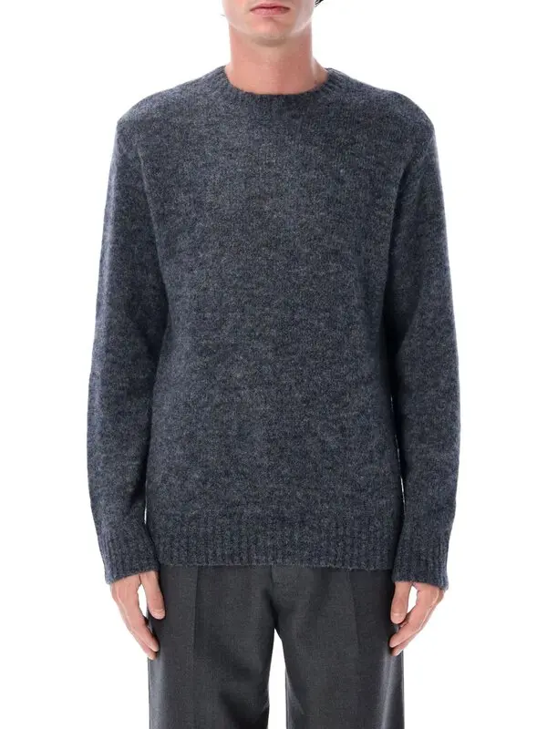 A.p.c. Crew Neck Sweater - Blue