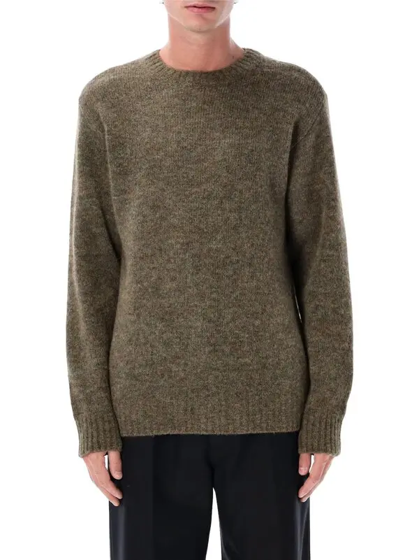 A.p.c. Crew Neck Sweater - Kaki