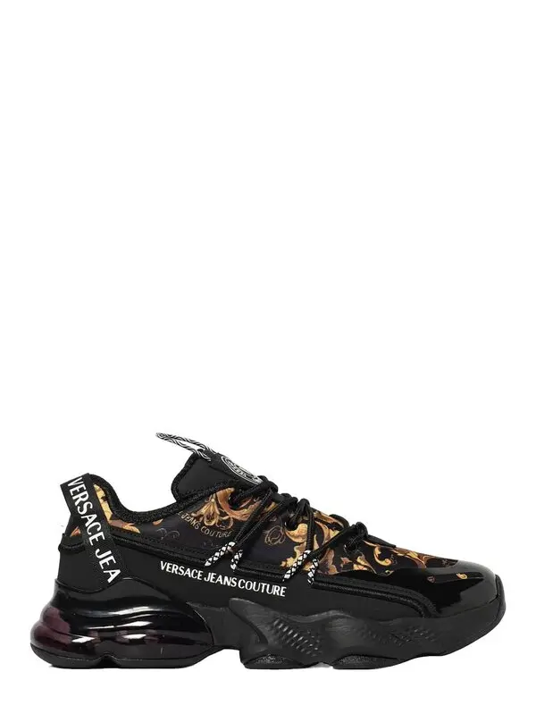 Versace Lace-up Sneakers - Black