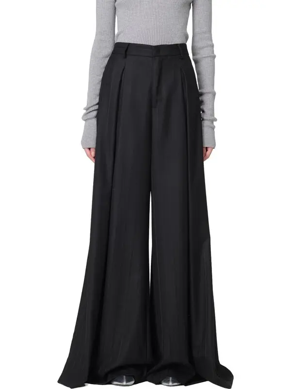 Andamane Wide Leg Trousers - Black