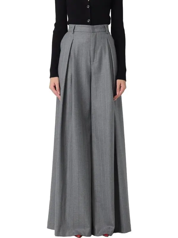 Andamane Wide Leg Trousers - Grey