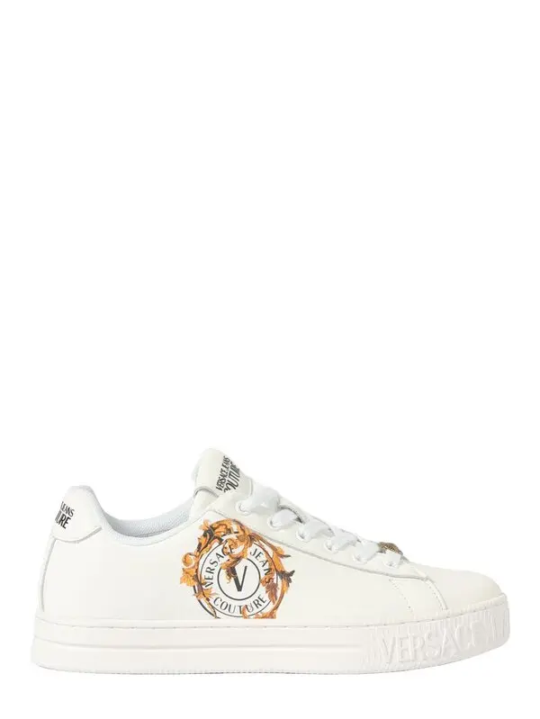 Versace Low Top Sneakers - White