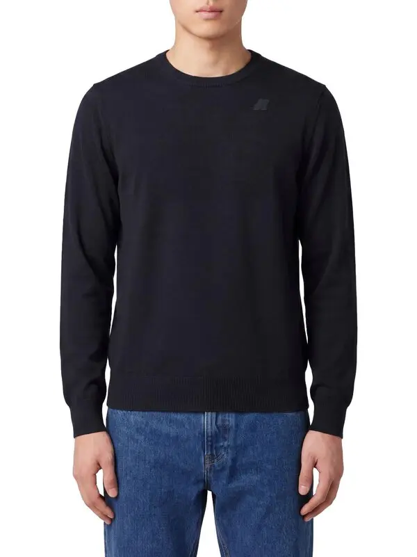 K-WAY Crew Neck Sweater - Blue 1