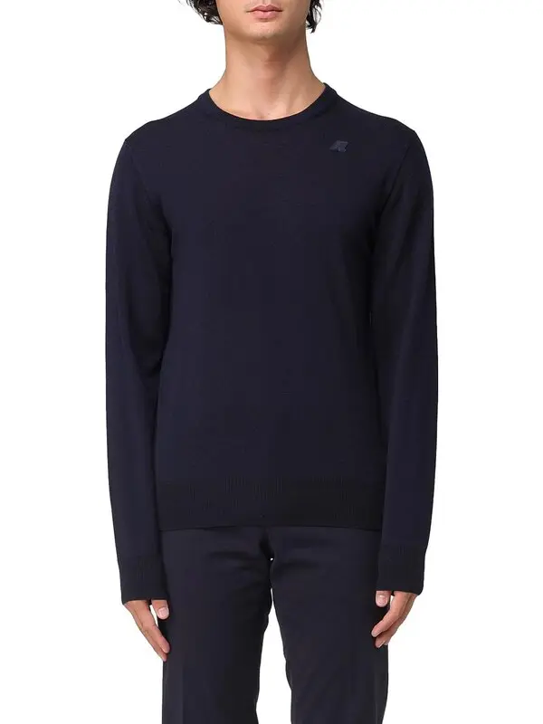 K-WAY Pure Wool Jumper - Blue