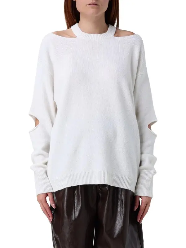 Federica Tosi Cutout Detail Sweater - White