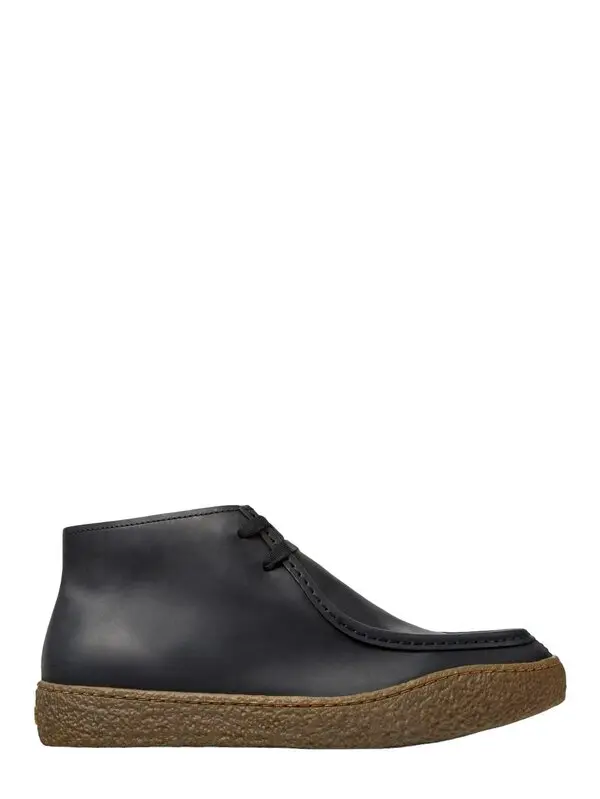 Camper Lace-up Boots - Black