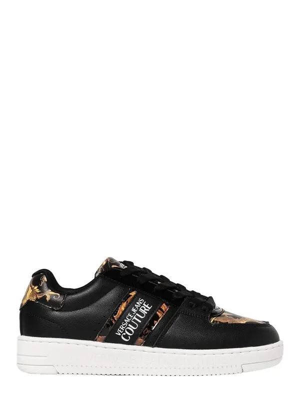 Versace Low Top Sneakers - Black