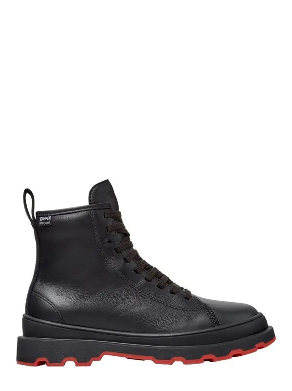 Camper Lace-up Boots - Black