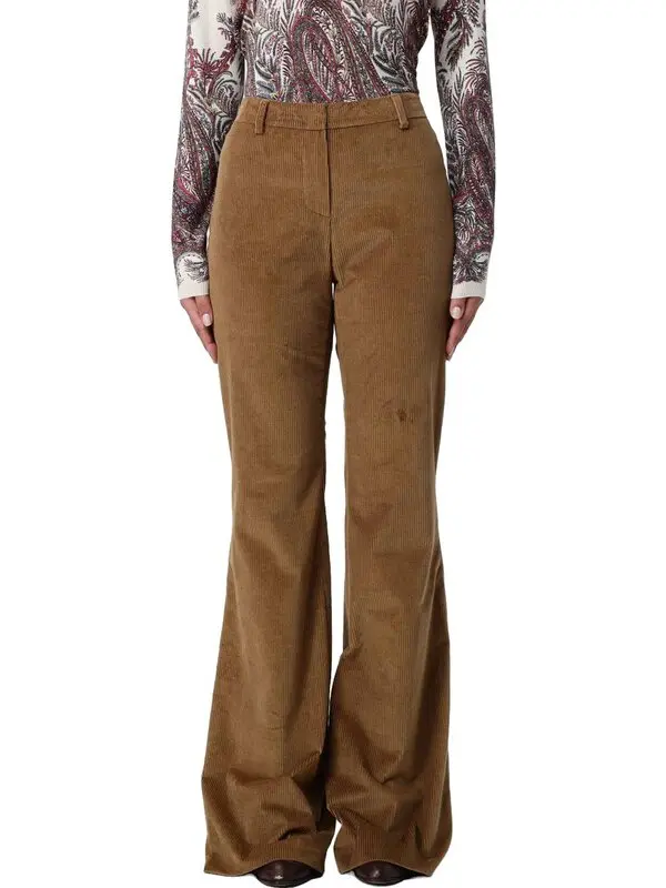 Etro Wide Leg Trousers - Brown