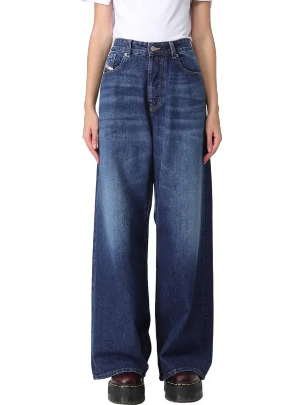 DIESEL® Wide Leg Jeans - Blue