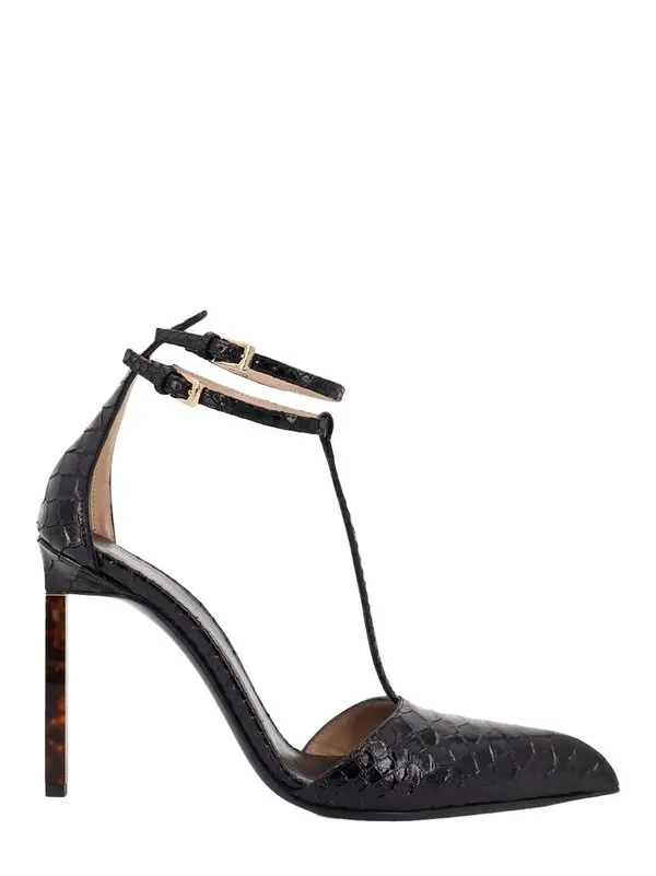 TOM FORD Pumps With Strappy Ankle Detail - Black