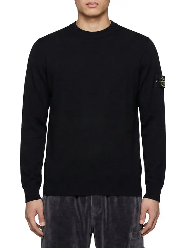 Stone Island Sweater - Black