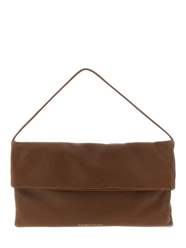 Elisabetta Franchi Shoulder Bag - Brown