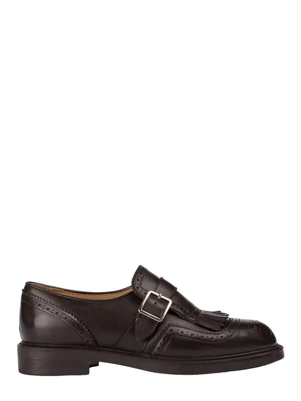 DOUCAL'S Oxford Shoe - Mahogany