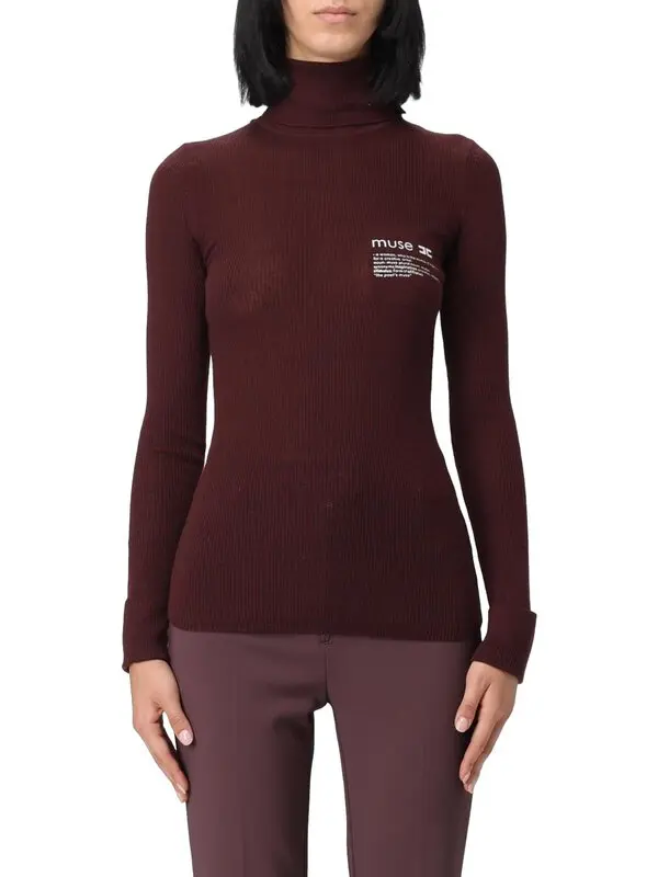 Elisabetta Franchi Sweater - Wine