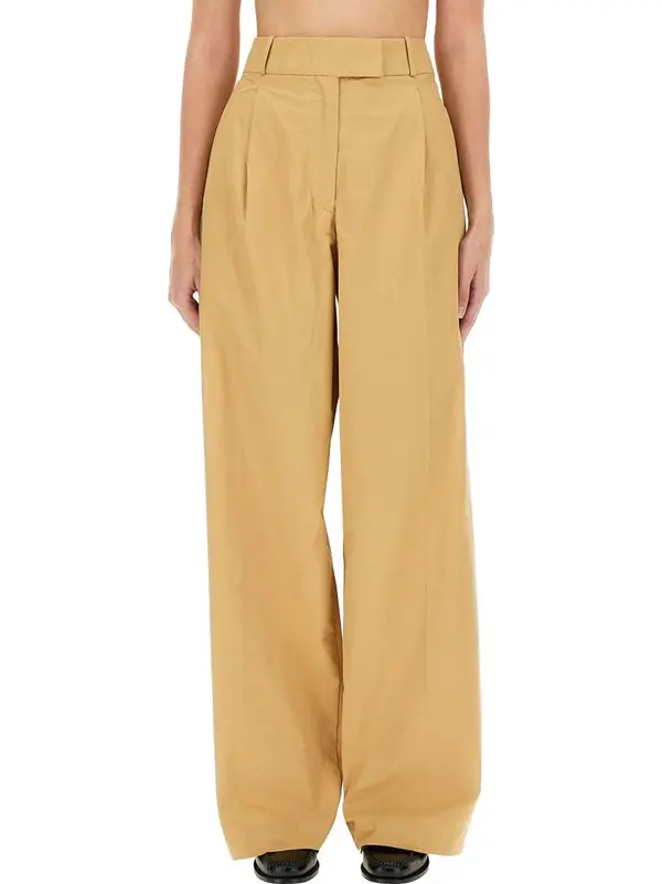 A.p.c. Wide Leg Trousers - Yellow