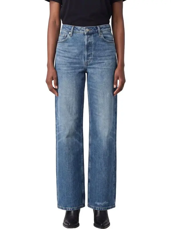 A.p.c. Wide Leg Jeans - Blue