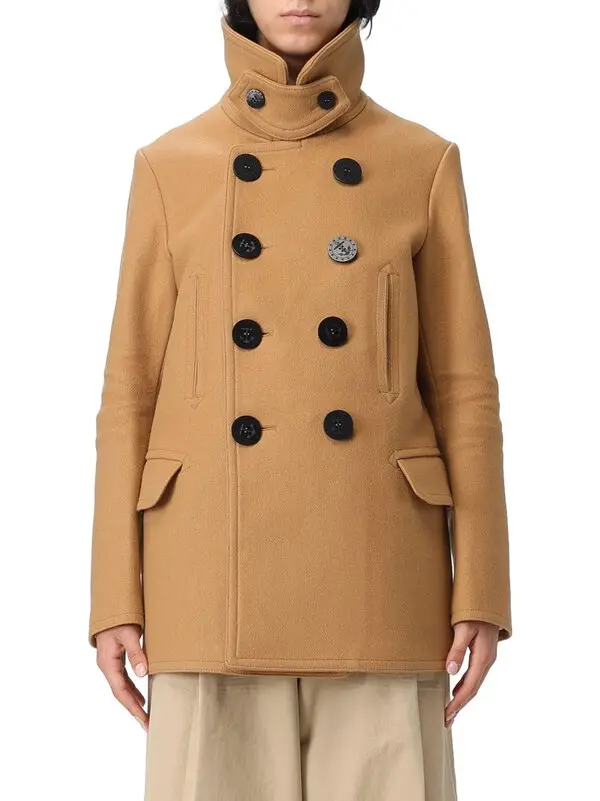 Dsquared2 Double-breasted Coat - Brown
