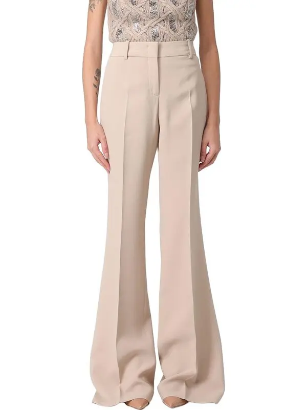Ermanno Scervino Wide Leg Pants - Sand