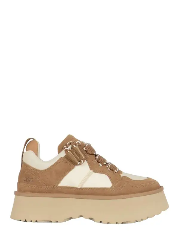 UGG Lace Up Sneakers - Brown