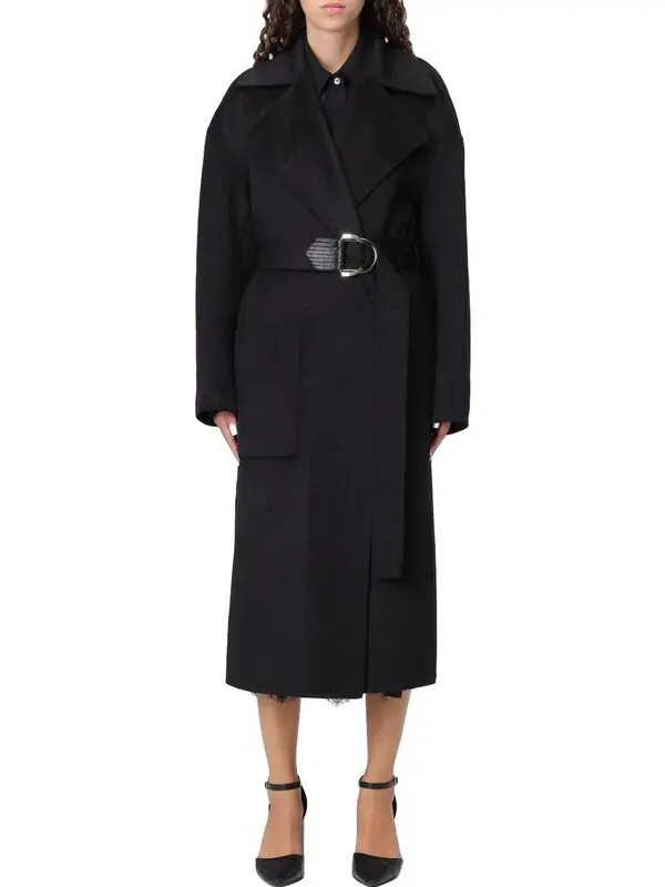 Liu Jo Belted Coat - Black