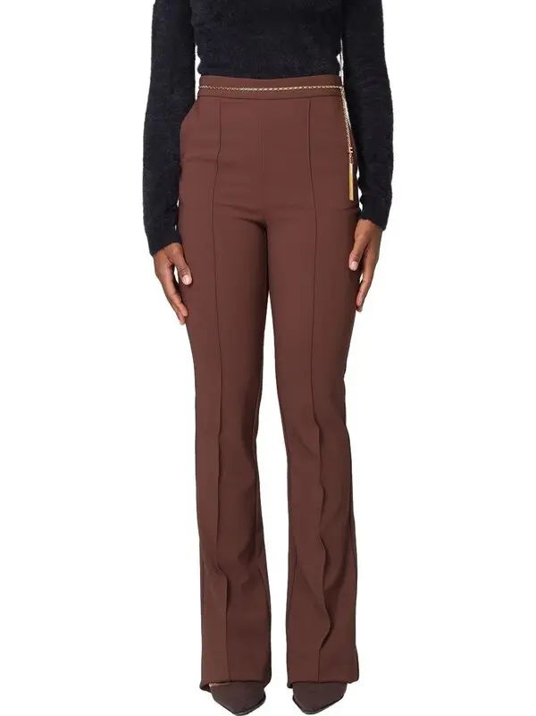 Elisabetta Franchi Trousers - Brown