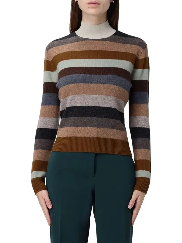 Tory Burch Striped Pullover Sweater - Multicolor