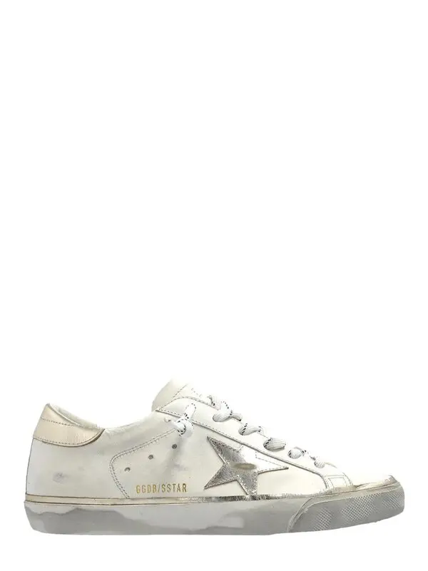 GOLDEN GOOSE Superstar Lace-up Sneakers - White