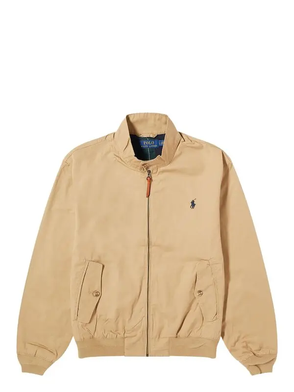 Polo Ralph Lauren Lined Windbreaker Jacket - Tan